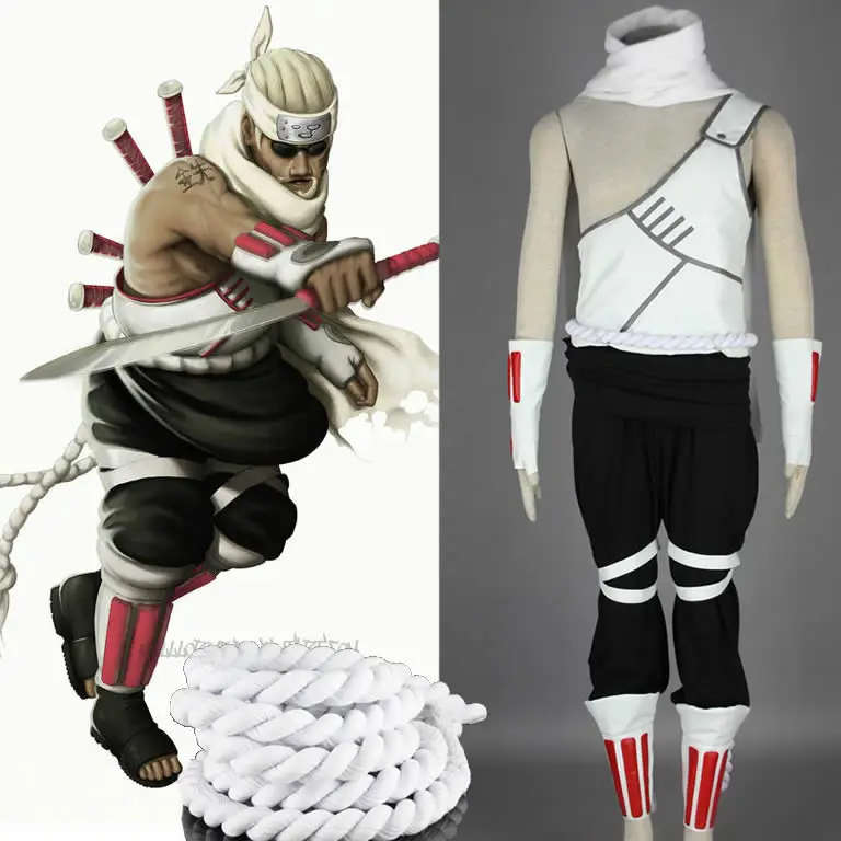 NARUTO Killer B Bee Cosplay Costume Japan anime Halloween character ...