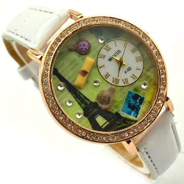 low price Personalized vintage watches polymer clay handmade ladies ...