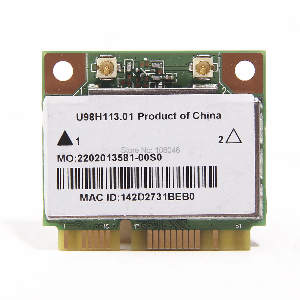 แบรนด์ใหม่Realtek RTL8188CE 802.11bgn wireless wifiมินิการ์ดpci e 150 M ...