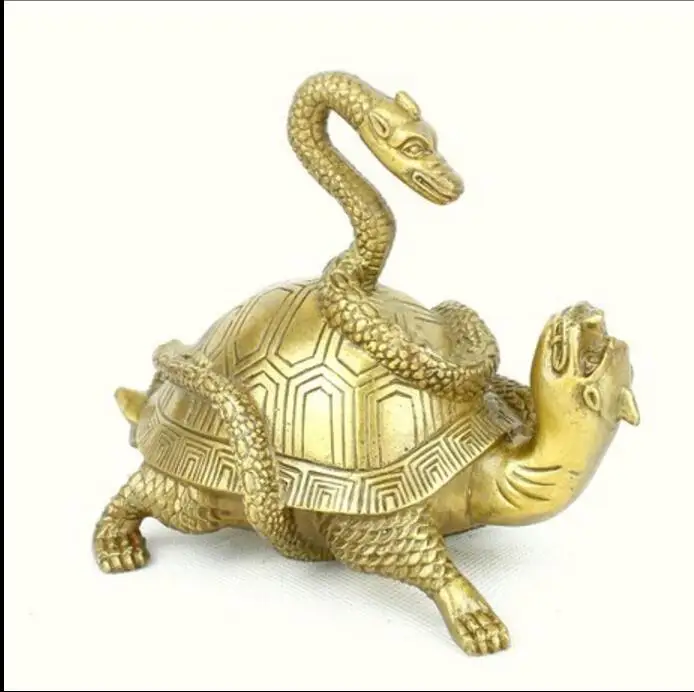 SCY 17 1108+++The copper tortoise turtle leading Feng Shui bronze ...