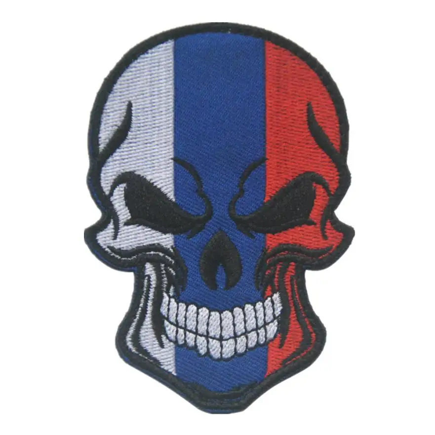 2018 Flag Tactical Military Morale Flag Magic Stickers Badge Decoration ...