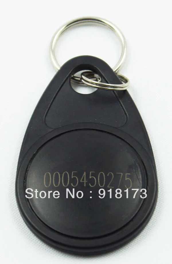 100pcs/bag RFID key fobs 125KHz proximity ABS ID key tags access ...