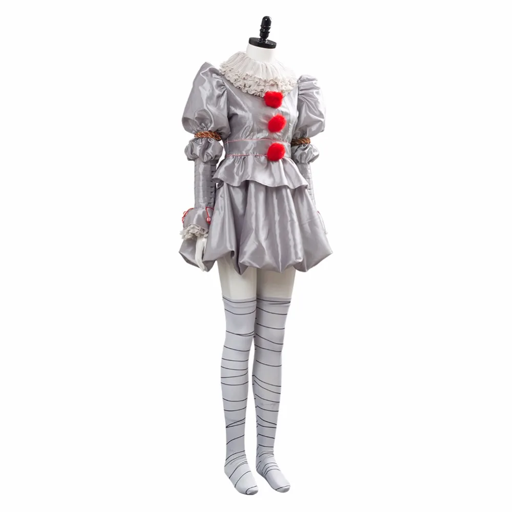 Pennywise Stephen King It Clown Cosplay Costume - AllCosplay.com