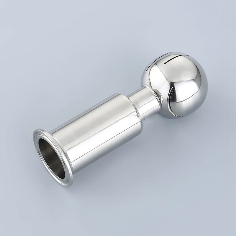 SS304 Stainless Steel Rotary Spray Ball 64mm Ferrule OD Clamp CIP Tank ...