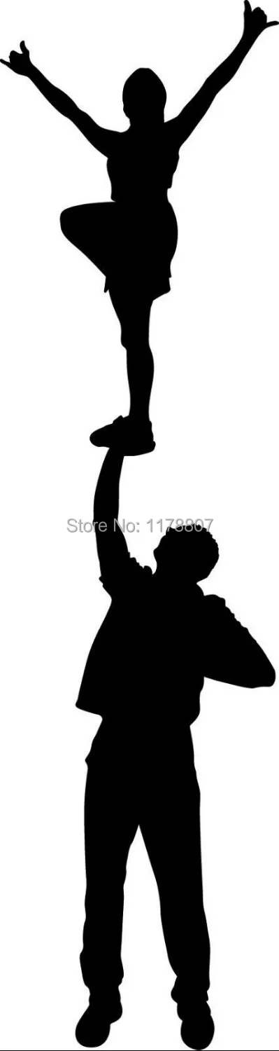 Cheerleading Clipart Stunt