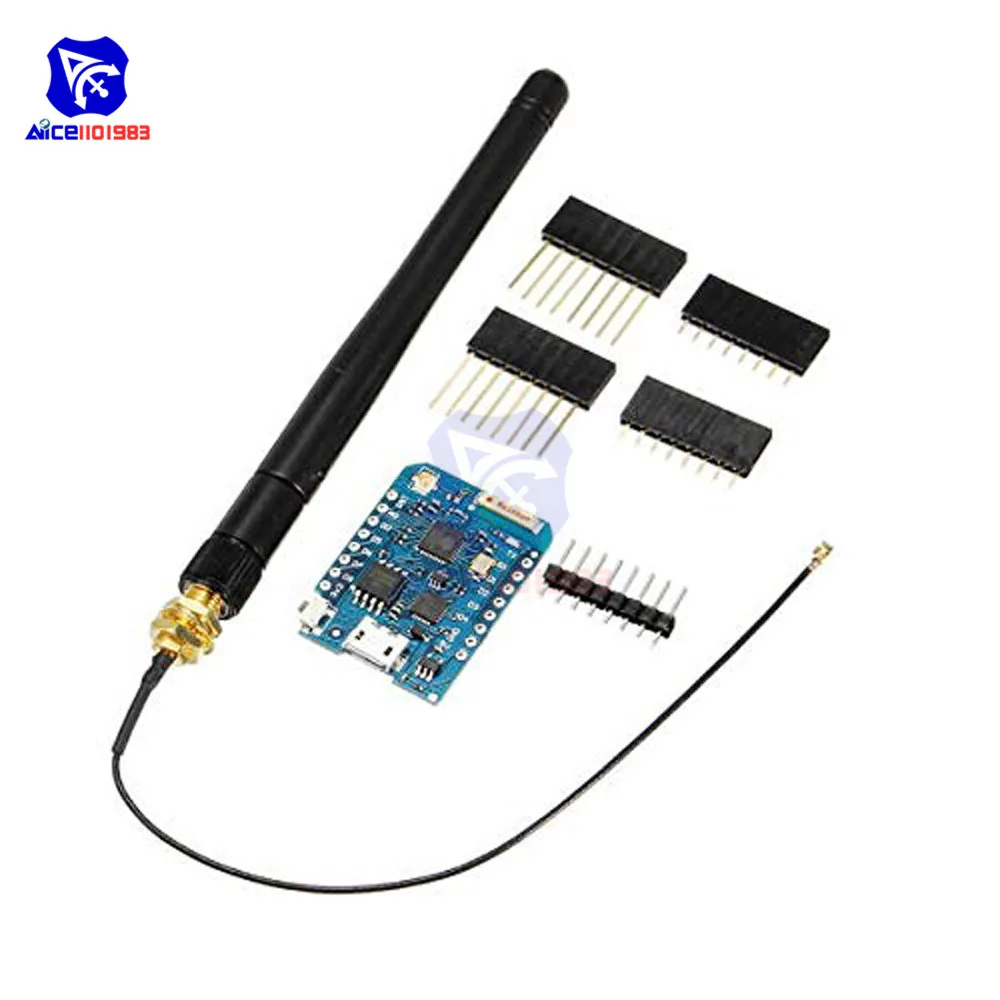 diymore WeMos D1 Mini Pro ESP8266 Serial NodeMcu ESP8266 ESP-8266EX ...