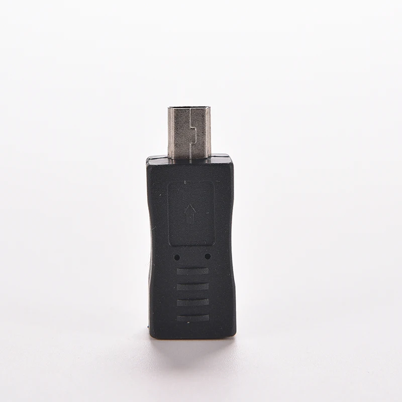 4 Type Straight / L Shape Black Micro / Mini USB Female to Mini / Micro ...