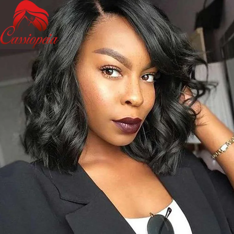 Brazilian Virgin U Part Human Hair Wigs Unprocessed Short U Part Wig ...