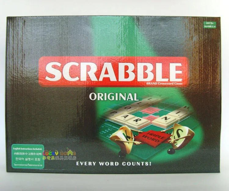 CRABBLE Spelling Games for Children English Alphabet Scrabble Word Game ...