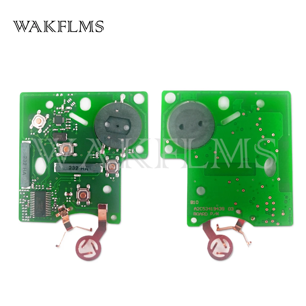 4 кнопки 433 МГц PCF7953 чип пассивный без ключа Go/enput ...