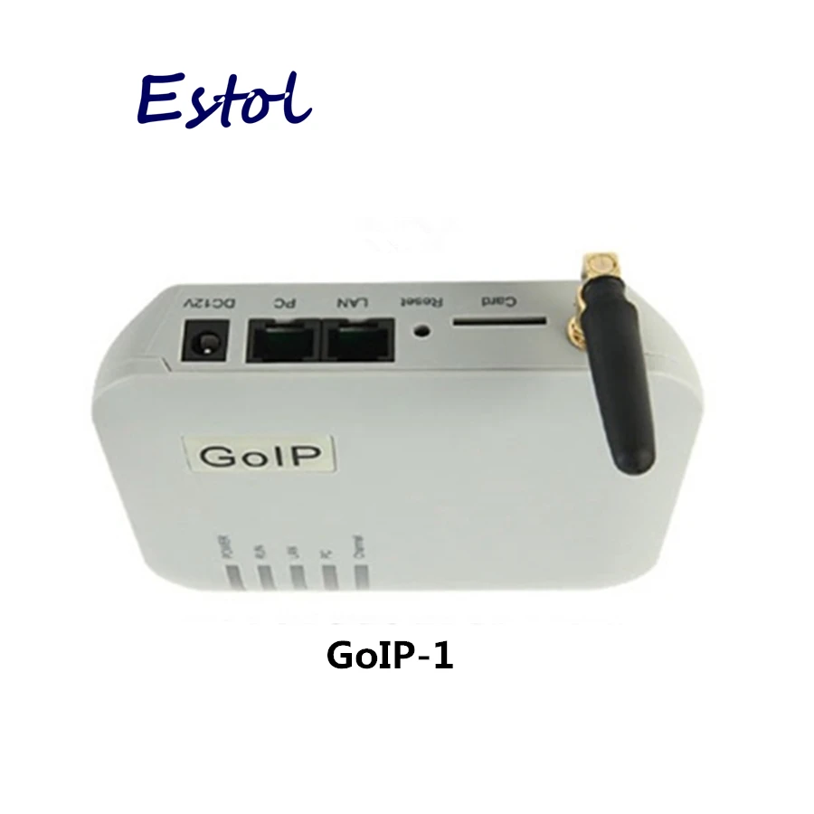오리지널 DBL 1 SIM GoIP VoIP GSM 게이트웨이, IMEI 변경 가능, SIP & H.323, VPN PPTP ...