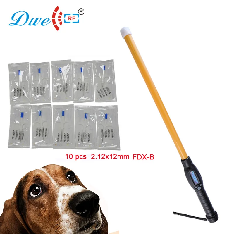 Long-stick-safe-scanner-134-2khz-FDX-B-microchip-pets-id-identification ...