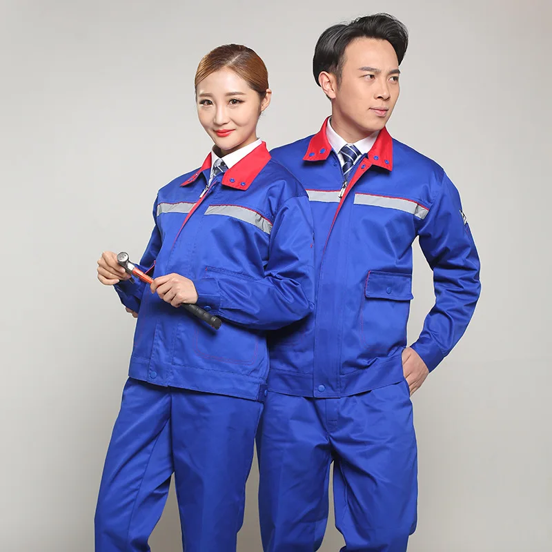 New Work Clothing Reflective Coveralls Thermal Overalls Anti-static ...