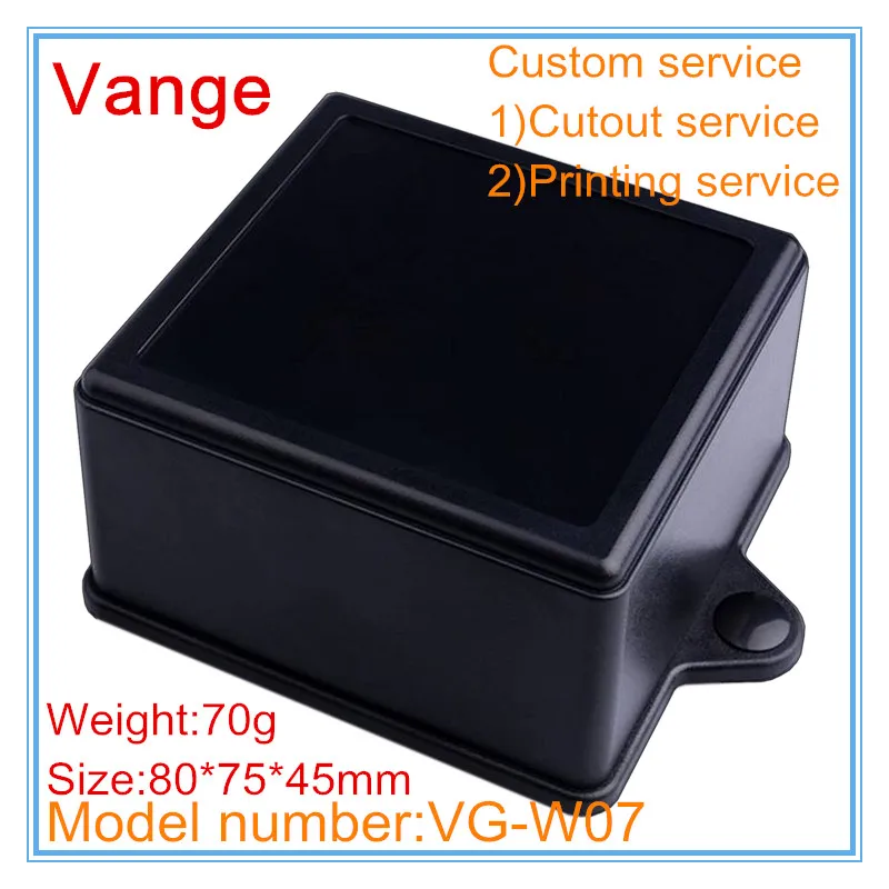 2pcs/lot injection molding box IP54 ABS plastic wall mounted boxes ...