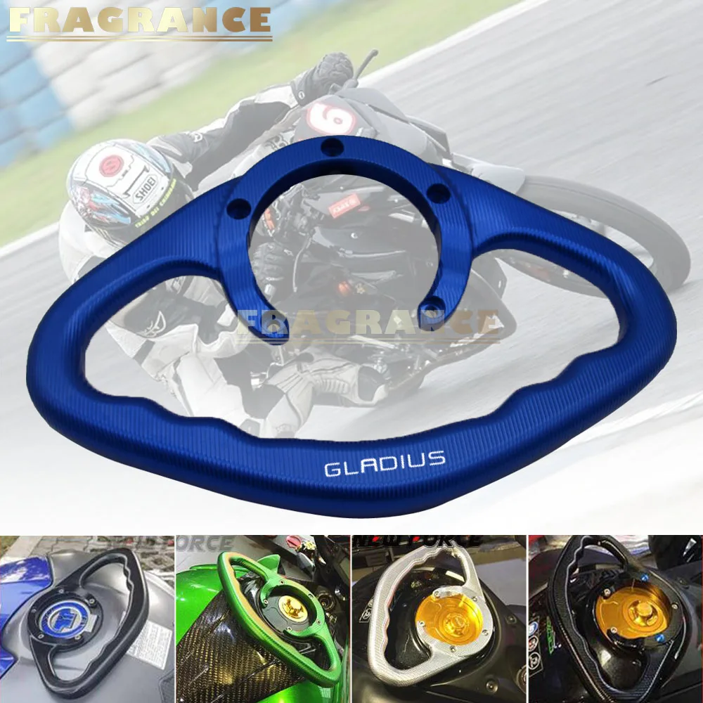 Motorcycle Passenger Handgrips Hand Grip Tank Grab Bar Handles Armrest ...