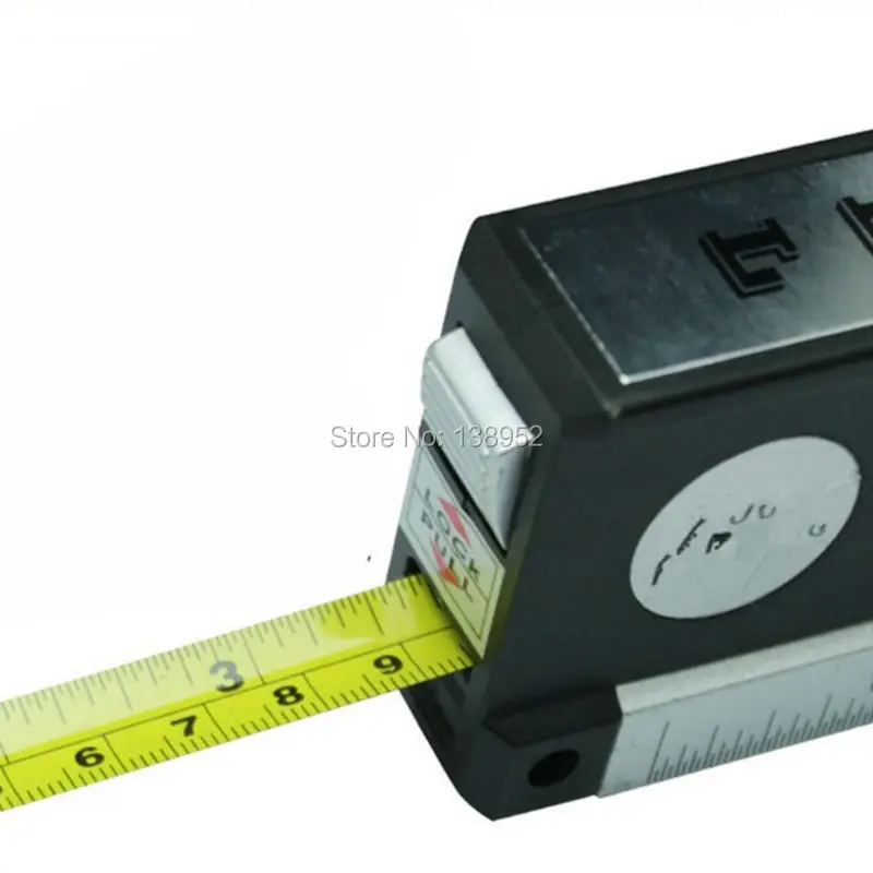 Multipurpose Level Laser Magnetic Bottom Horizon Vertical Measure Tape Aligner Bubbles Ruler ...