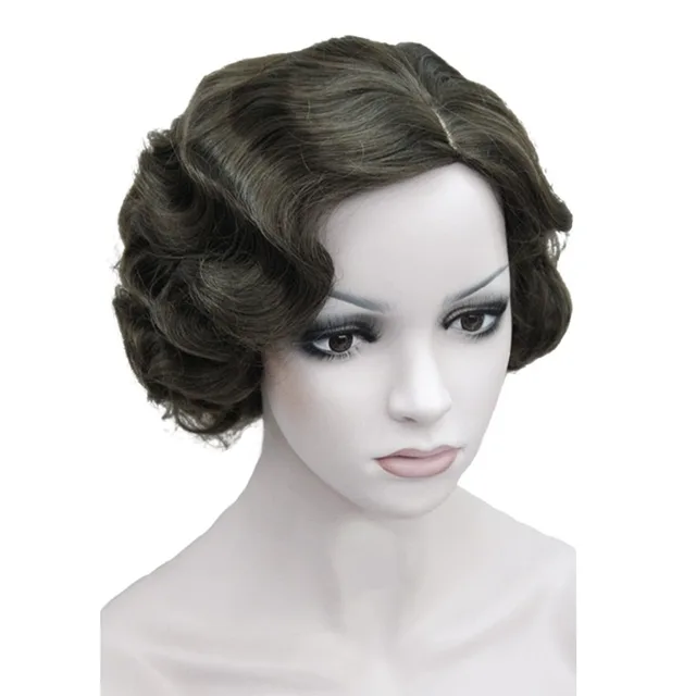 StrongBeauty 1920's Flapper Hairstyles for Women Finger Wave Wigs Retro ...