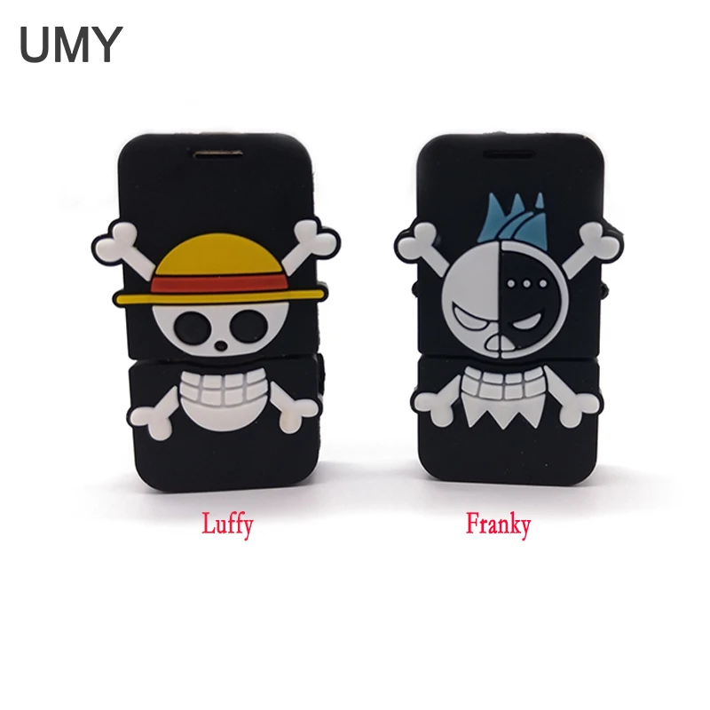Cartoon pirate one piece usb flash drive pen drive 4GB 8GB 16GB 32GB ...