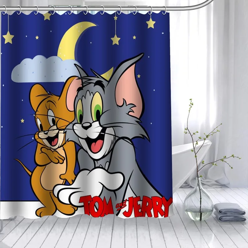 Aliexpress.com : Buy Tom And Jerry HOT SALE Shower Curtain Polyester ...