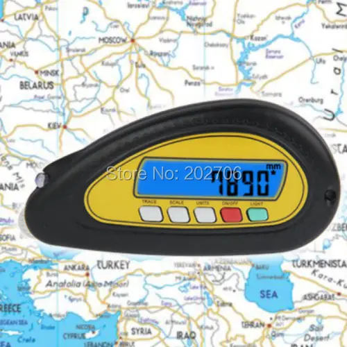 Drop shipping! Digital map gauge map measurer Distance Caculator Meter ...