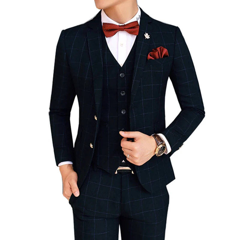 The new 2016 spring models suit men cultivating British gentleman men's ...