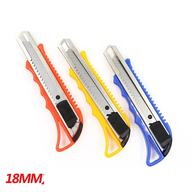 18mm Blade Paper Cutter Large Size Utility Knife Auto Lock Paper Cutter 18mm-blade-paper-cutter-large-size-utility-knife-auto-lock-paper-cutter