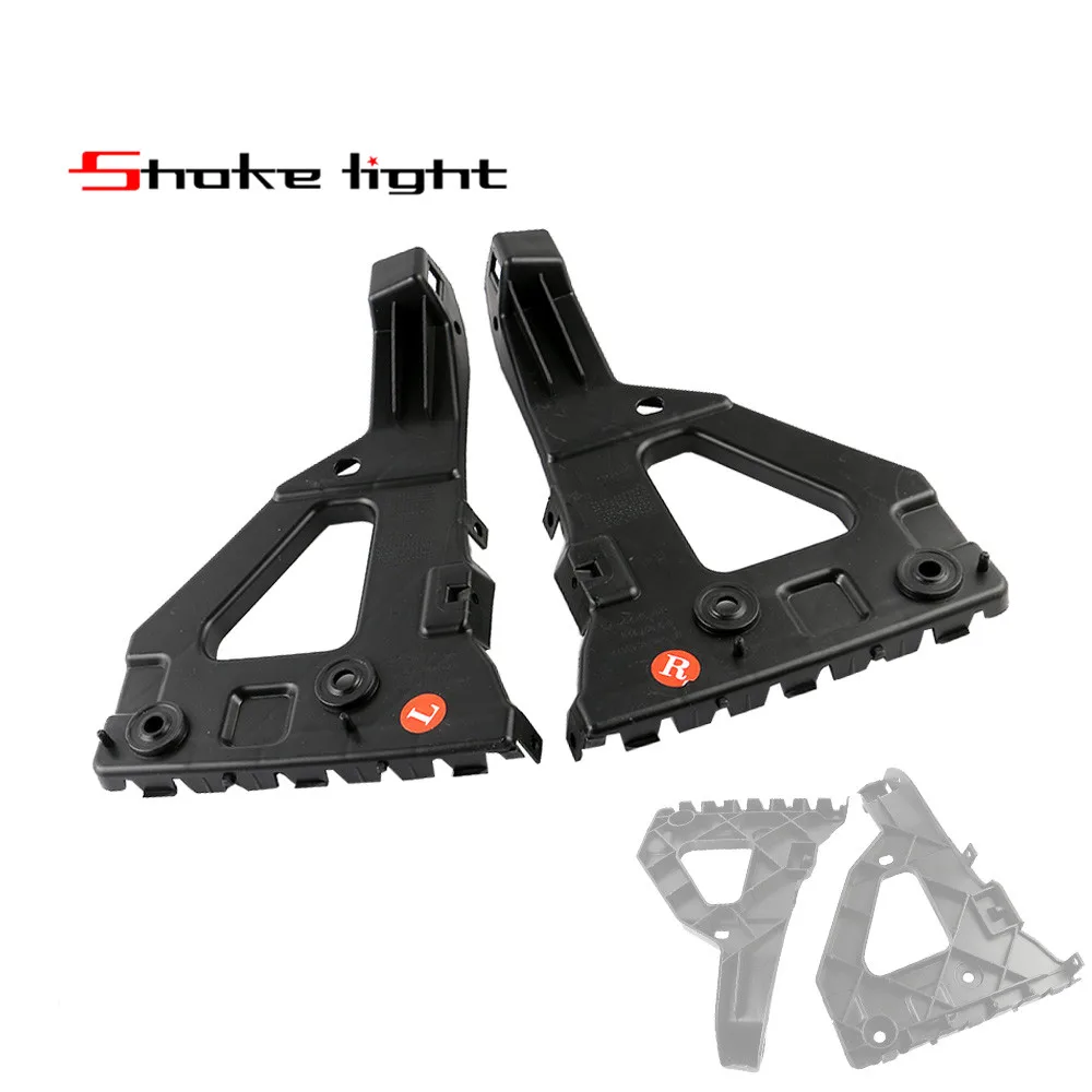 4F0807227 4F0807228 맞춤 아우디 A6 C6 A6 콰트로 2005 2011 새로운 전면 LH + RH 범퍼 브라켓 ...