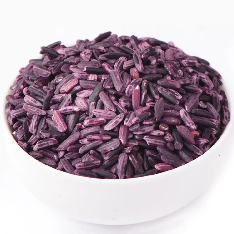 500g de Arroz Glutinoso Roxo Chinês Prémio Nutrição Cozinhar o Alimento ...