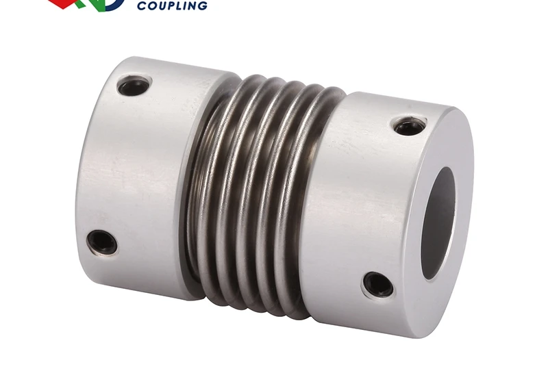 Bellows coupling high torque stepper motor CNC screw an elastic ...