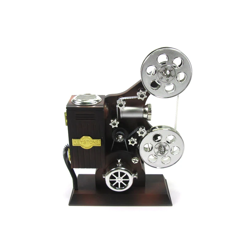 Creative Retro Film Player With make up Mirror And Jewelry Box Retro ...