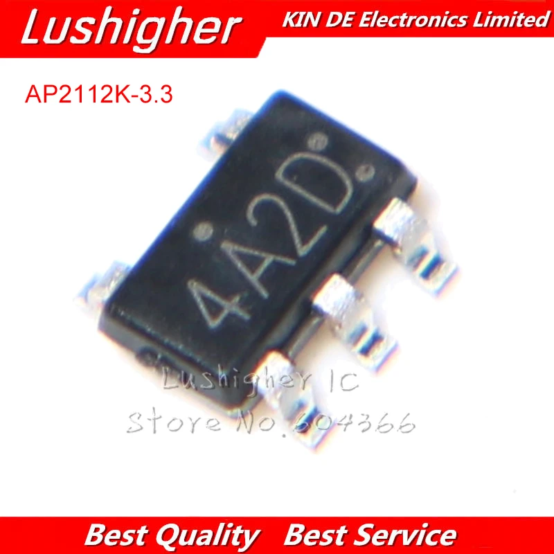 20 pces AP2112K 3.3 SOT23 5 AP2112K 3.3TRG1 3.3v 0.6a sot25 2112 ap2112 ap2113k AP2112 3.3 ...