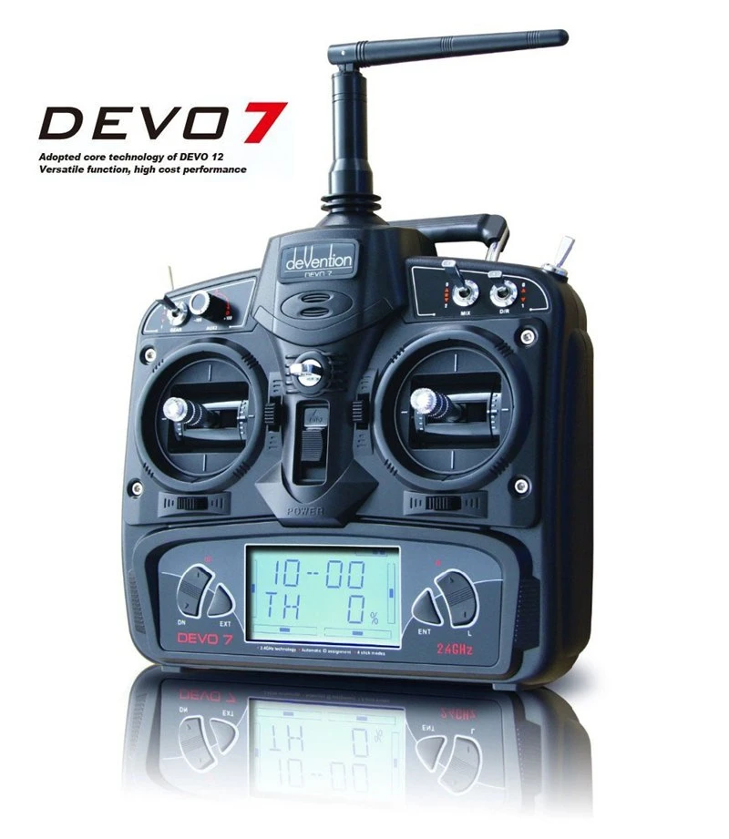 Original Walkera RC drone Remote Control Devo 7 DEVO7 transmitter 7 ...