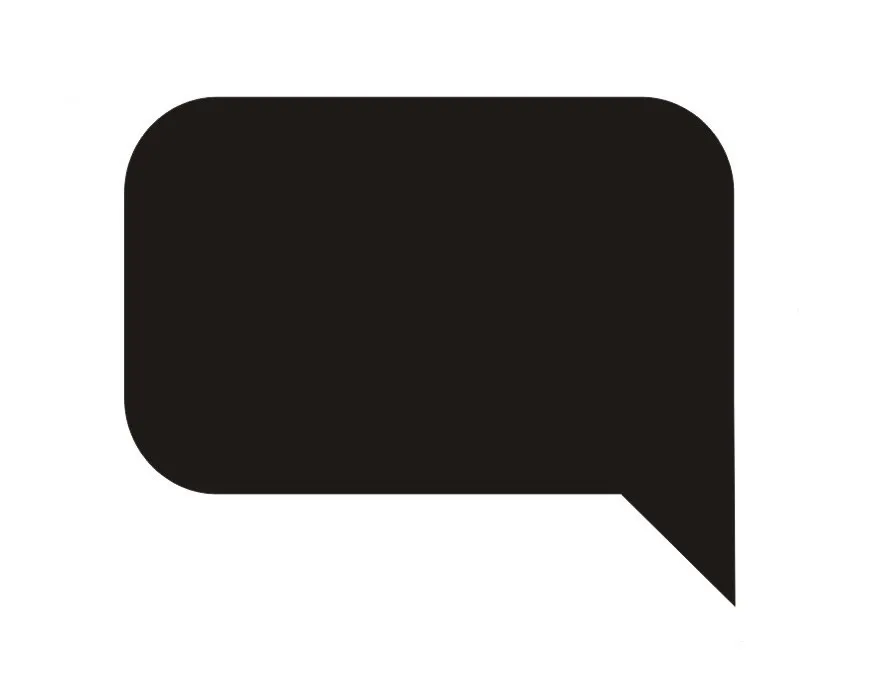 Free-Shipping-Home-Decor-Art-Vinyl-Wall-Sticker-Black-Message-Box-Peel ...