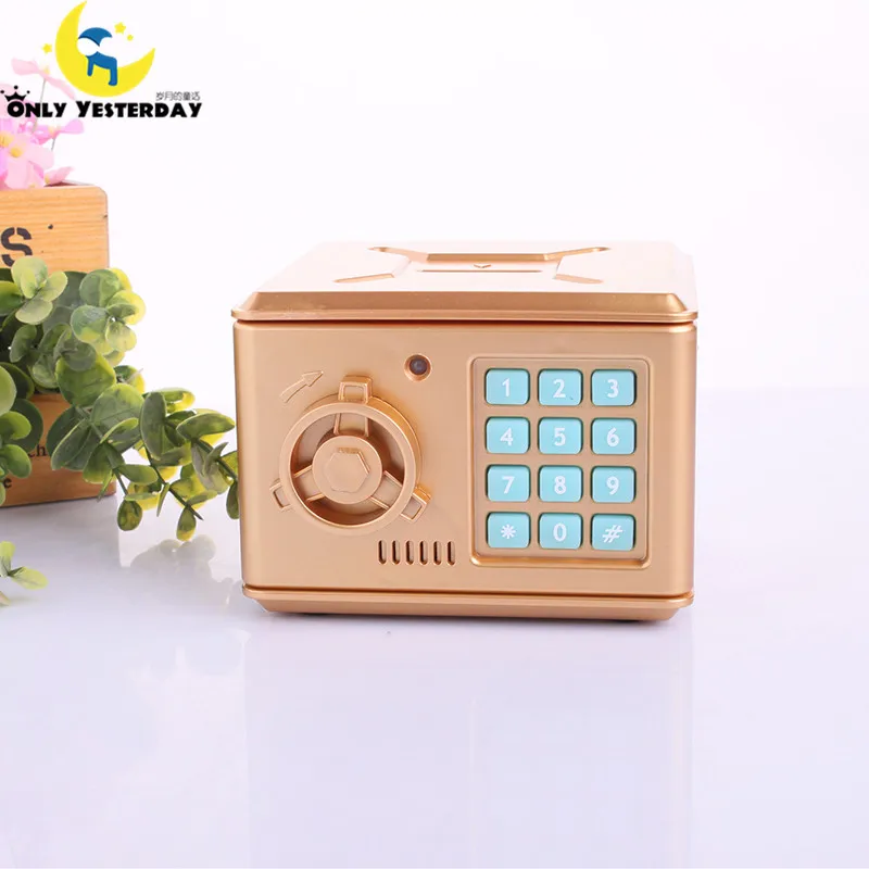 Mini ATM Bank Toy Digital Cash / Coin Storage Save Money Box ATM Bank ...