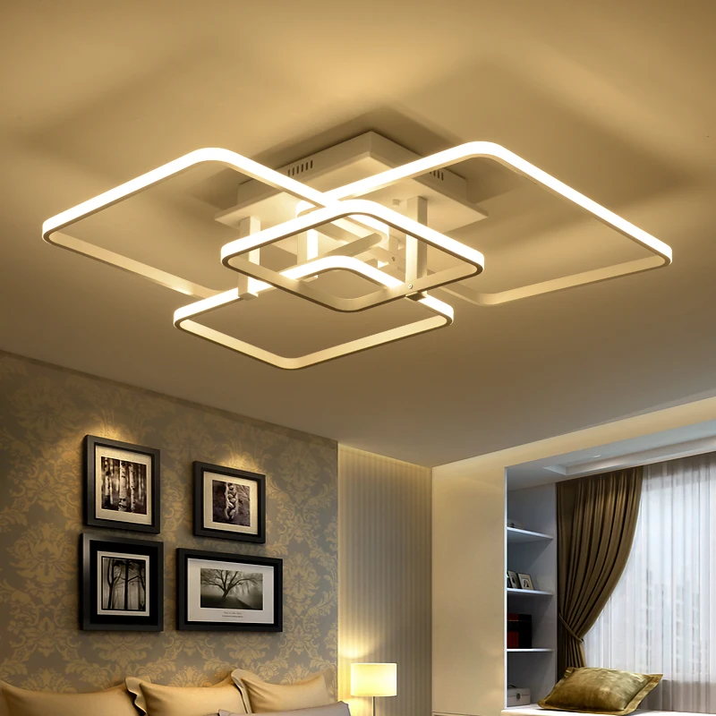 2017 Modern LED tavan lambaları akrilik led tavan ışık yüzeyi montaj ...