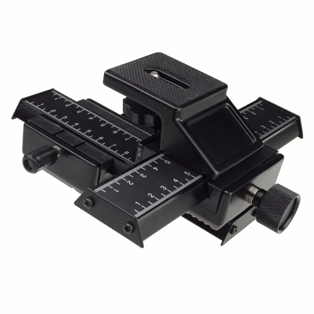 4 Way Macro Shot Focusing Rail Slider For Slr Dslr Dc - Rail Systems ...