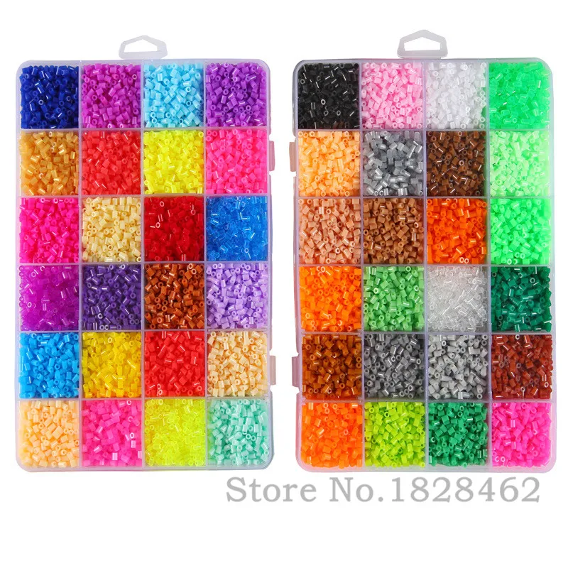 24 Color Perler Beads 13000pcs box set of 2.6mm Hama Beads for Children ...