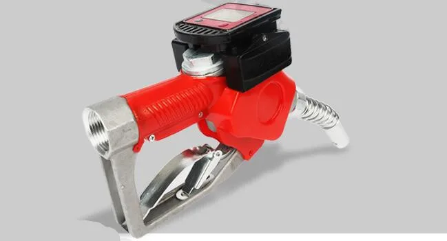 High Accuracy 1'Digital Fuel Meter Nozzle Auto Shut-off Electric ...
