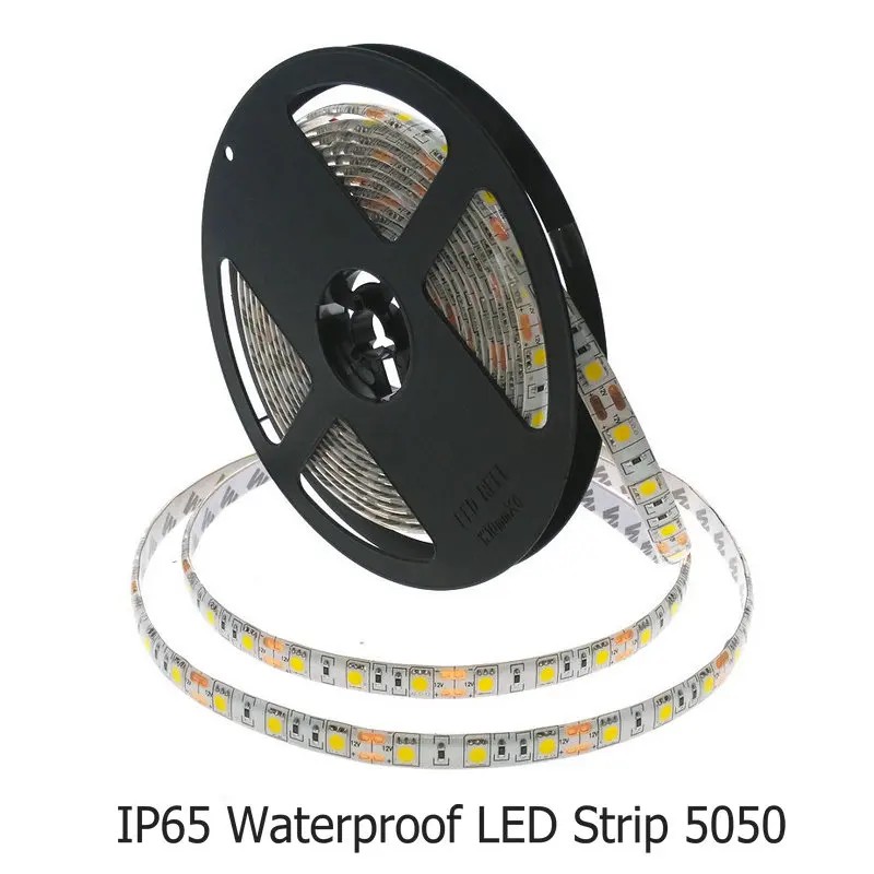 RGB 5050 LED Strip 12V Flexible Decoration Lighting 300LED Waterproof ...