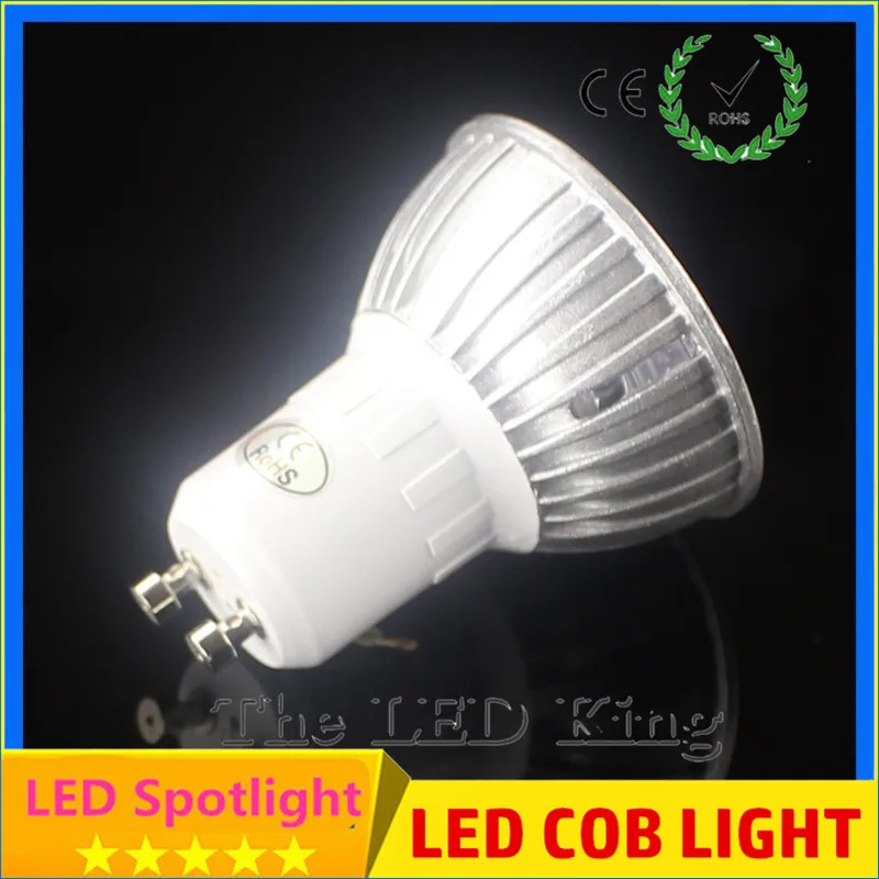 Super Bright GU 10 Bulbs Light Dimmable Led Warm/White 220V 230V 240V ...