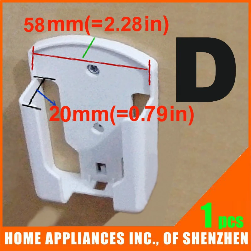 Tv Dvd Air Conditioner Wall Mount Remote Control Holder Wall Mounted ...