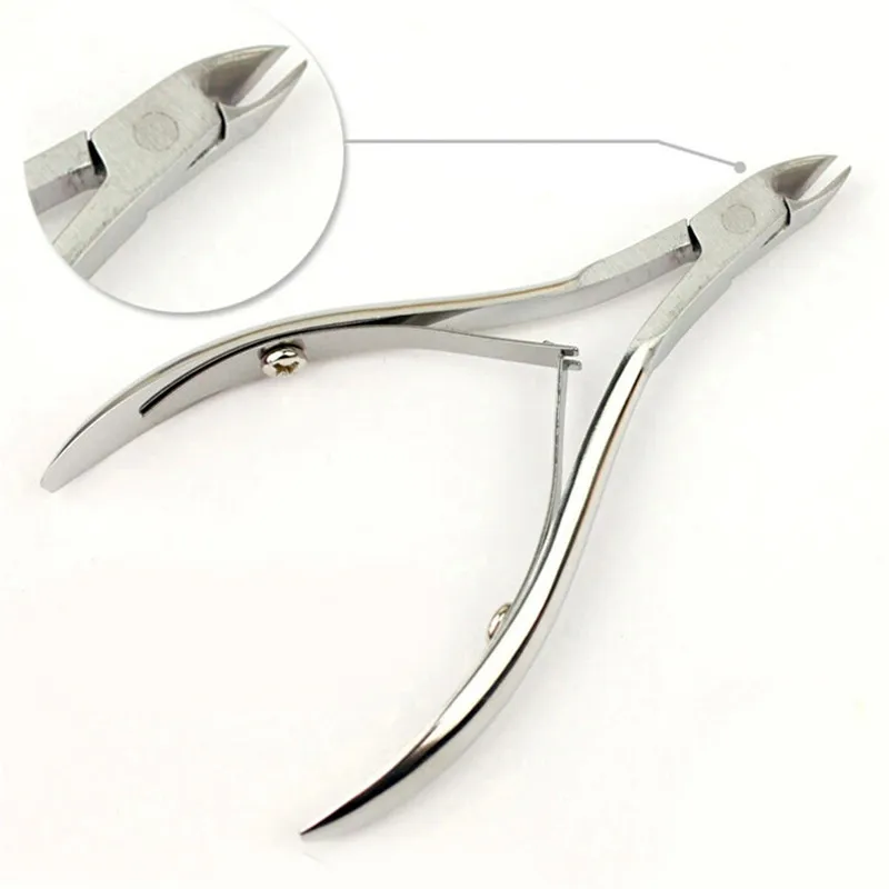 Gel Len High Quality Dead Skin Cuticle Silver Cuticle Scissor Nipper ...