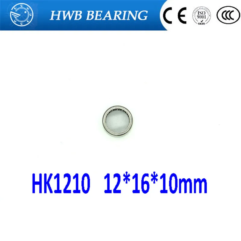 10pcs HK1210 HK121610 12x16x10 mm Metal Needle Roller Bearing Bearings ...