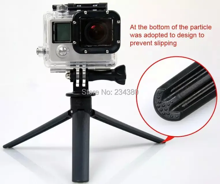 3ni11set Camera Monopod Mini Tripod + Phone Holder + Tripods Mount ...