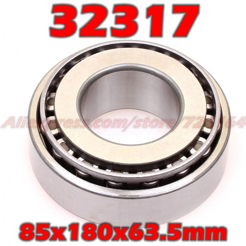 85x180x63-5mm-Tapered-Roller-Bearing-32317-7617E-HR32317J-32317JR ...