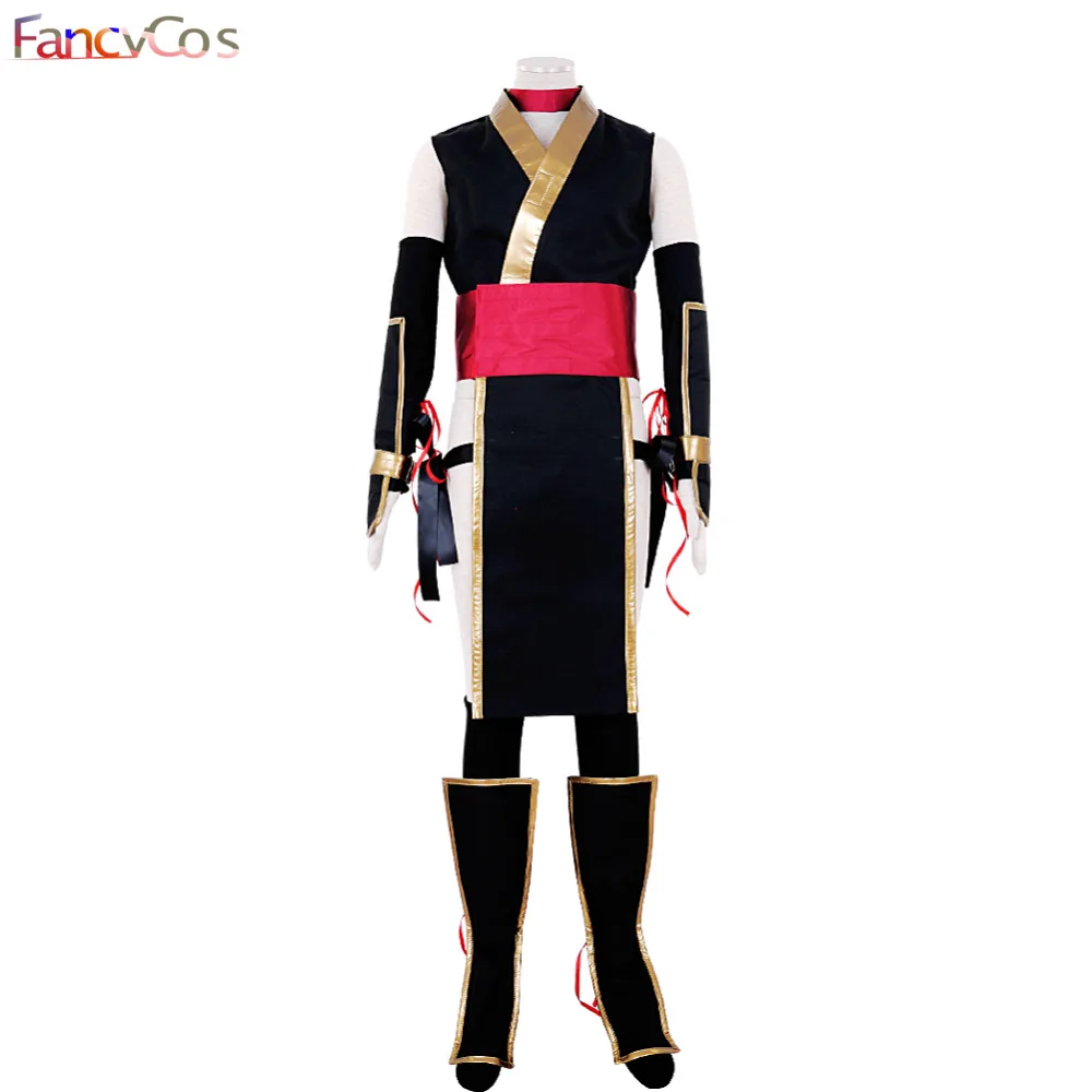 Dead Or Alive Doa Kasumi Costume Cosplay Game Halloween Black Kimono ...