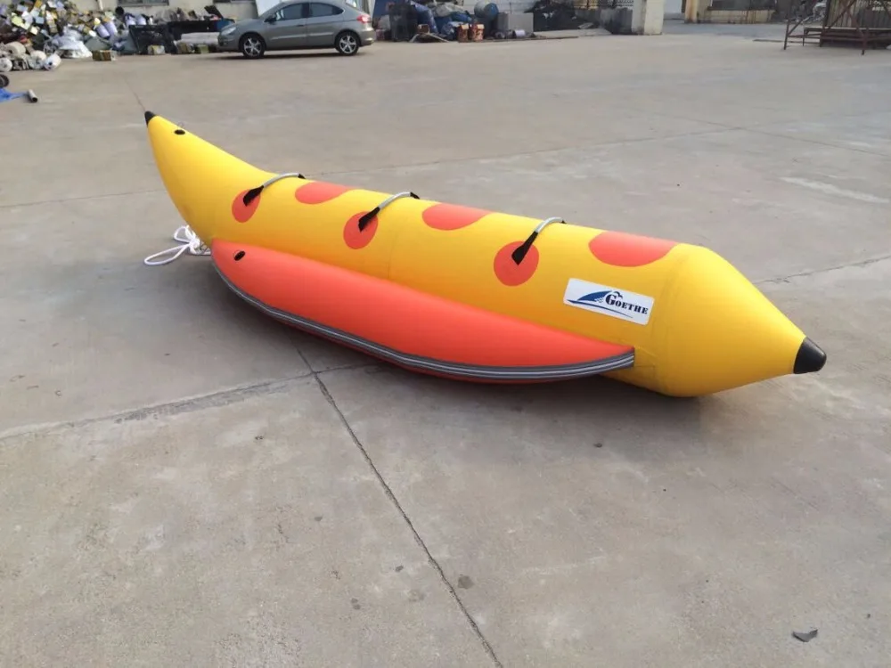 3 человек ПВХ обои из Кореи Надувная складная лодка банана купить в OCHA.RU