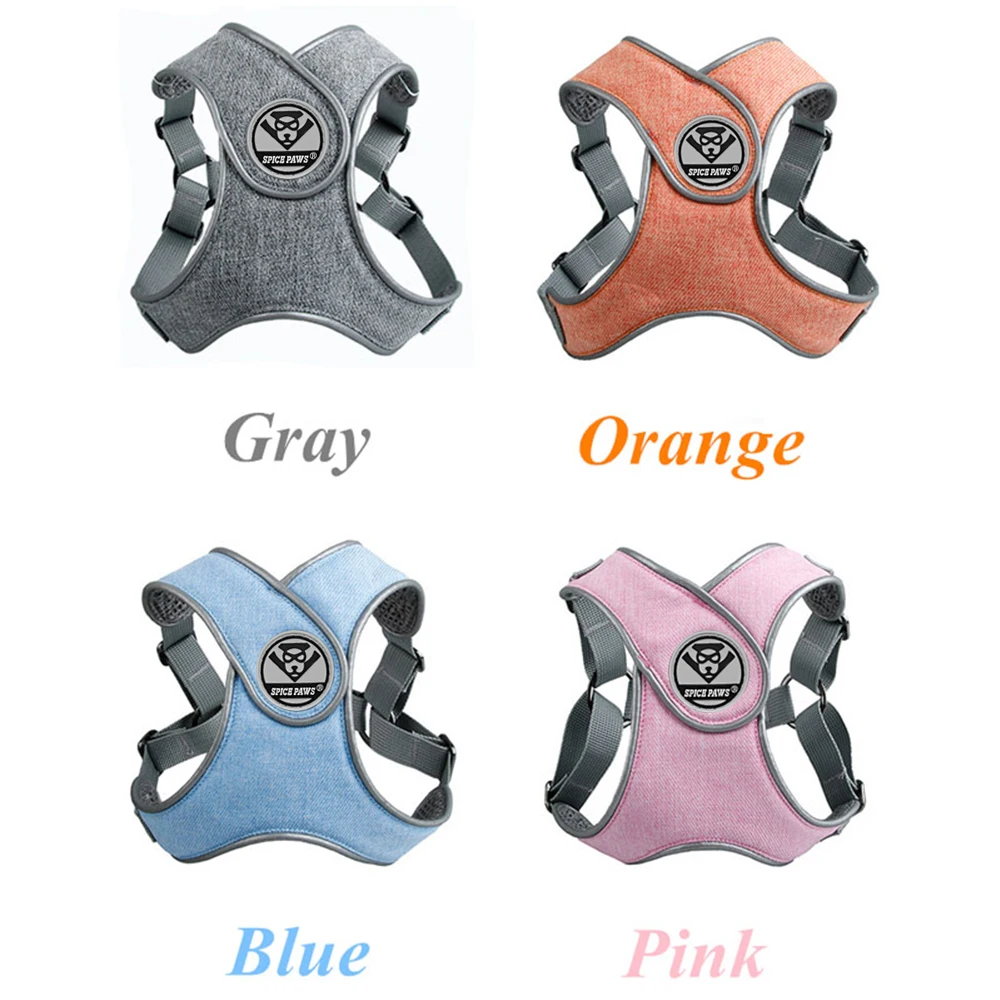 Reflective Small Dog Harness – HappyDogPaw