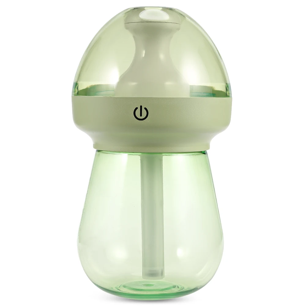 240ml Water Tank Milk Bottle Shape USB LED Nightlight Humidifier Air ...