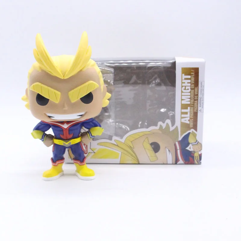 Anime My Hero Academia Character Deku & Katsuki & All Might Cute Vinyl ...